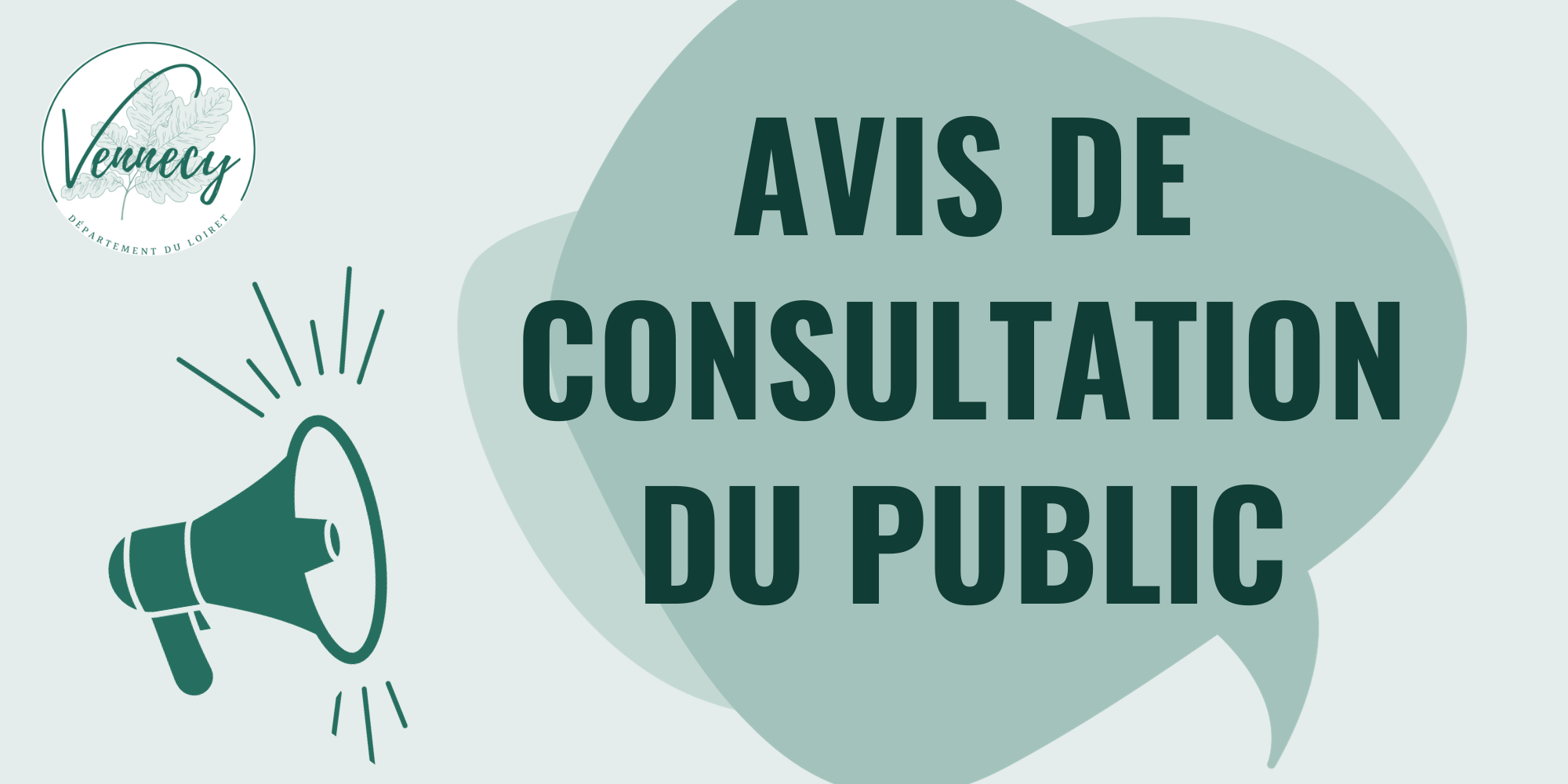 Avis de consultation du public | Mairie de Vennecy